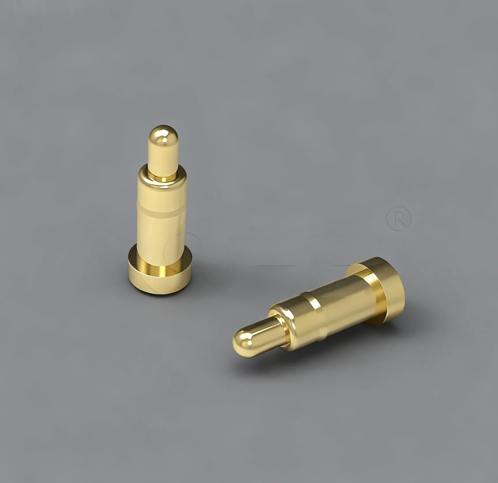2A smd pogo pin spring loaded contact gold plating - Shenzhen Woyo ...